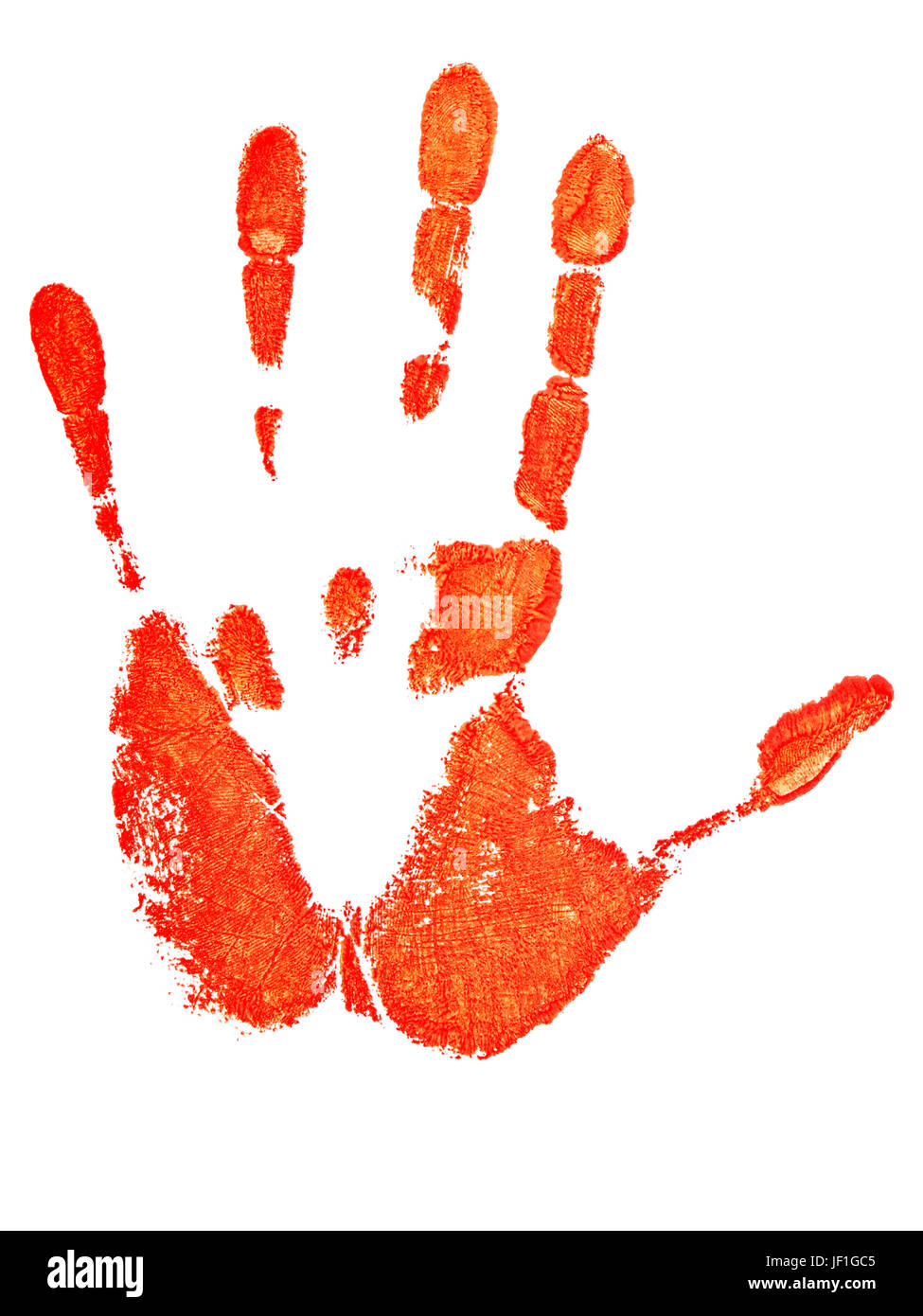 Hand print Cut Out Stock Images & Pictures - Alamy