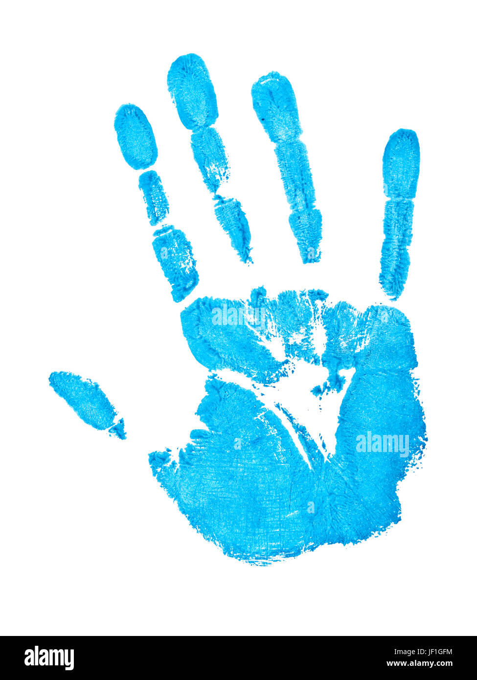 Hand print Cut Out Stock Images & Pictures - Alamy