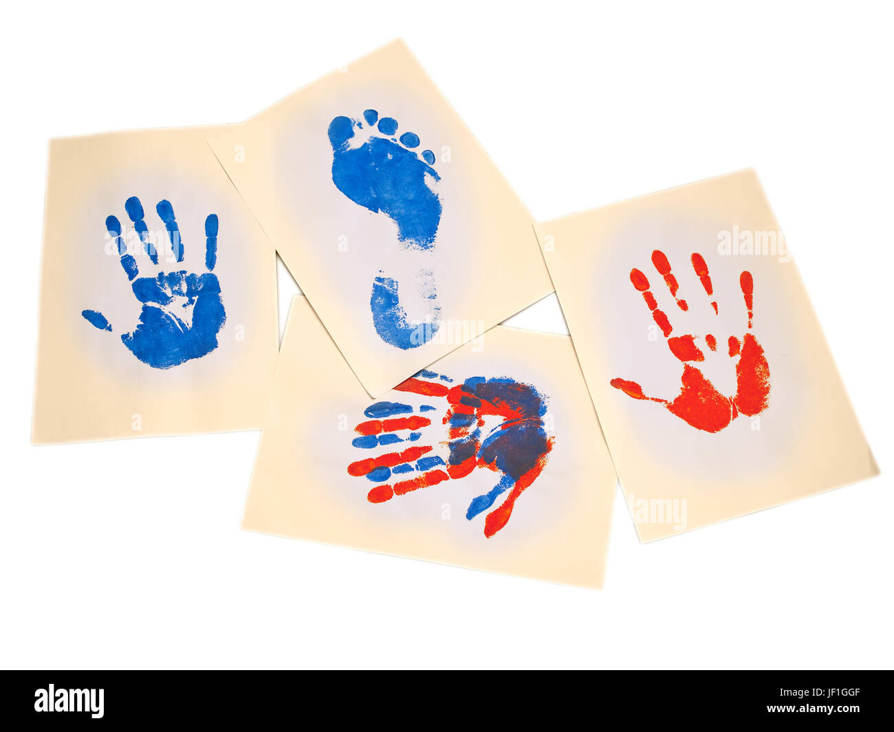 Hand and foot prints hi-res stock photography and images - Alamy