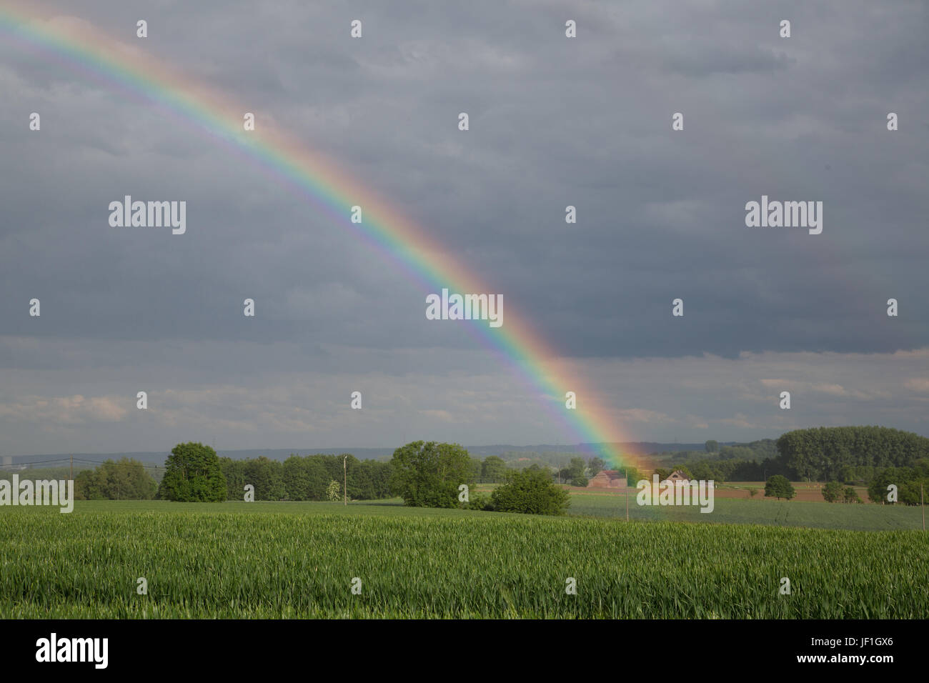 Green rainbow hi-res stock photography and images - Alamy