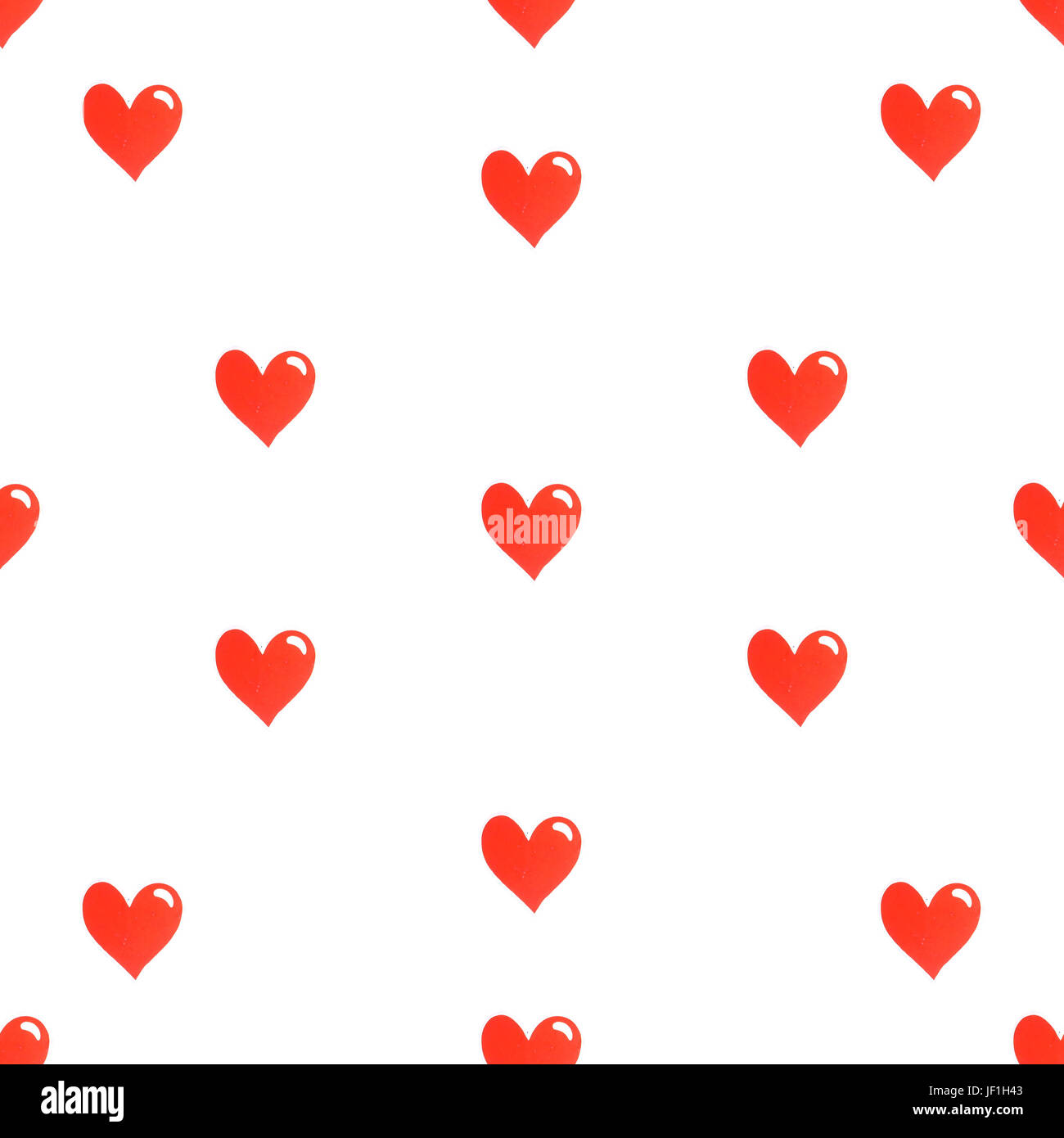 Simple Hearts Seamless Pattern Stock Photo - Alamy