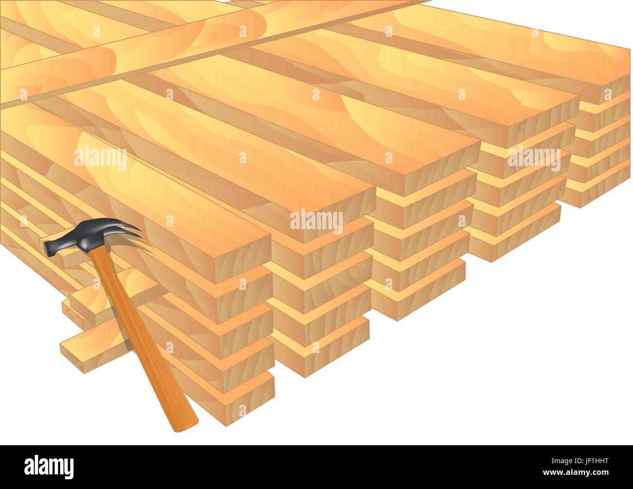 Lumber warehouse Stock Vector Images - Alamy