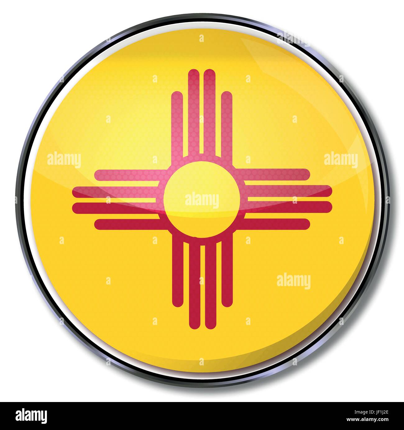 Map of santa fe new mexico Stock Vector Images - Alamy