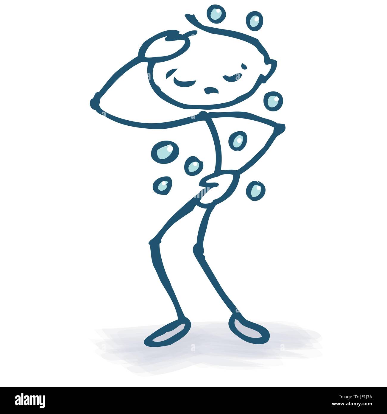 Burnoutsyndrom Stock Vector Images - Alamy