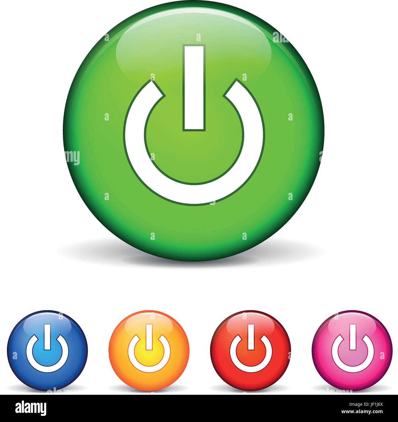 energy, power, electricity, electric power, switch, circle, button ...