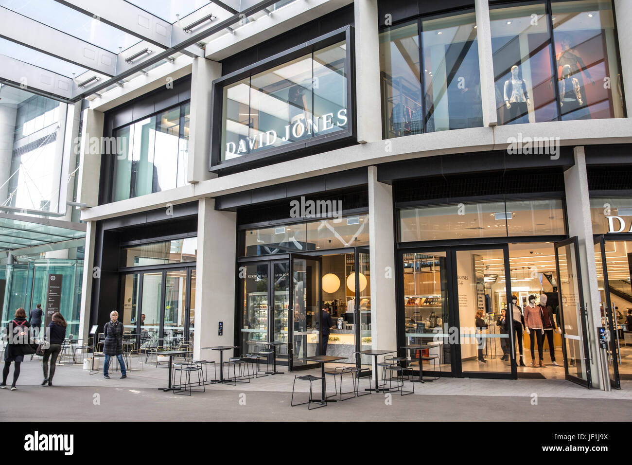 David Jones department store in the newly completed Barangaroo office ...