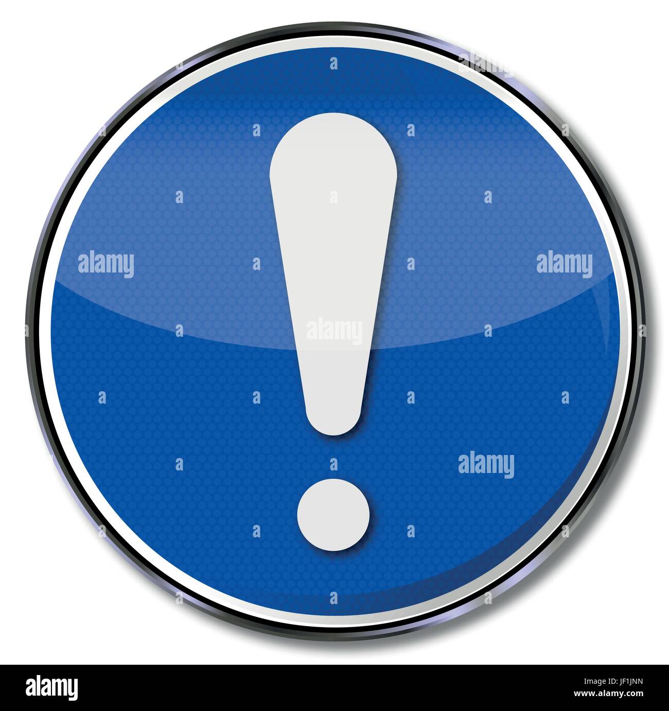 mandatory signs general mandatory signs and exclamation marks Stock ...