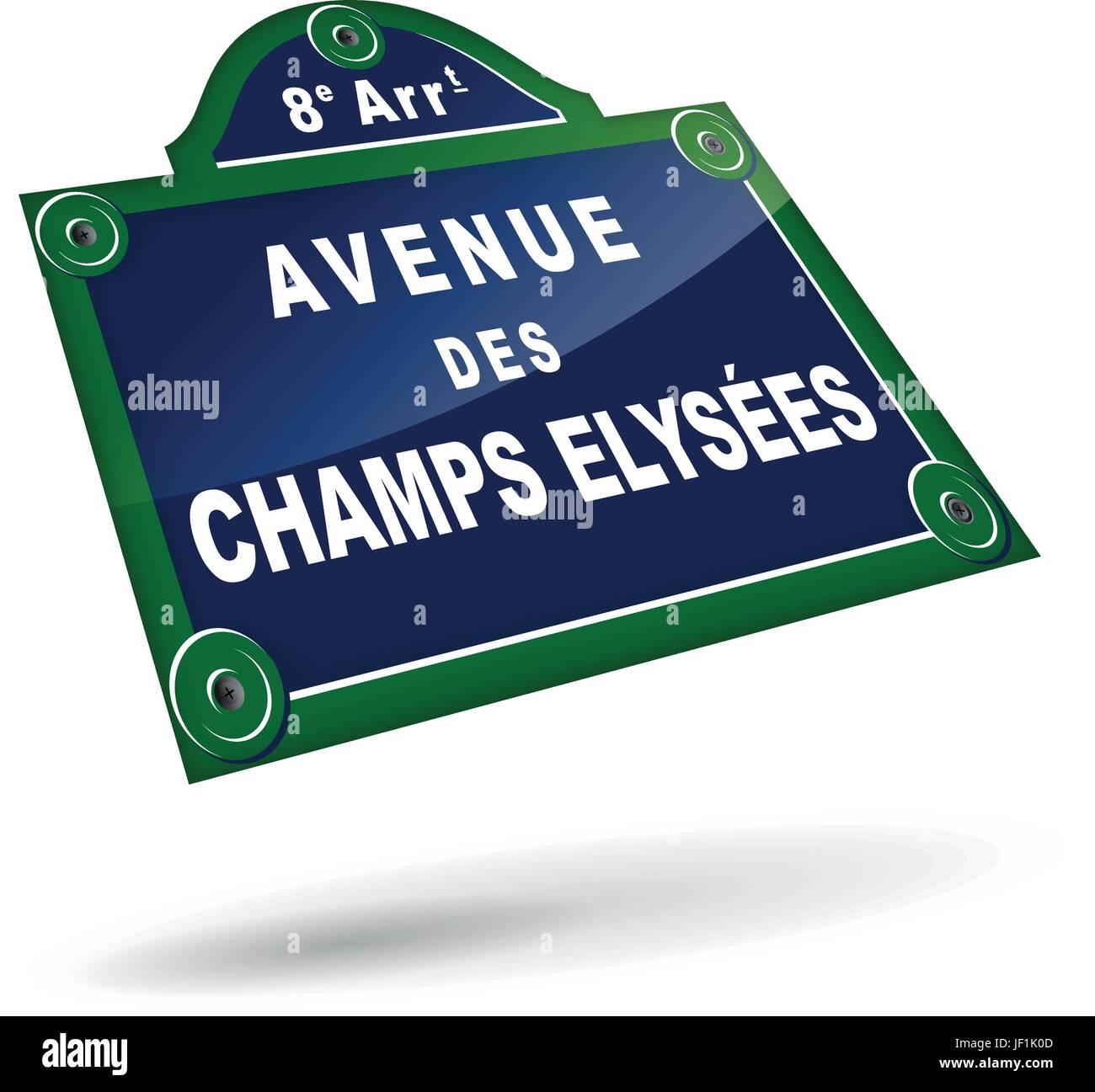 Avenue blue Cut Out Stock Images & Pictures - Alamy