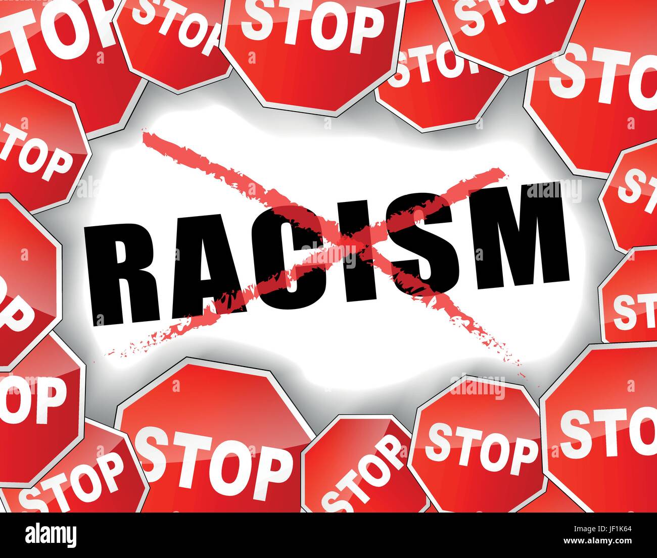 Stop Racial Discrimination Signs