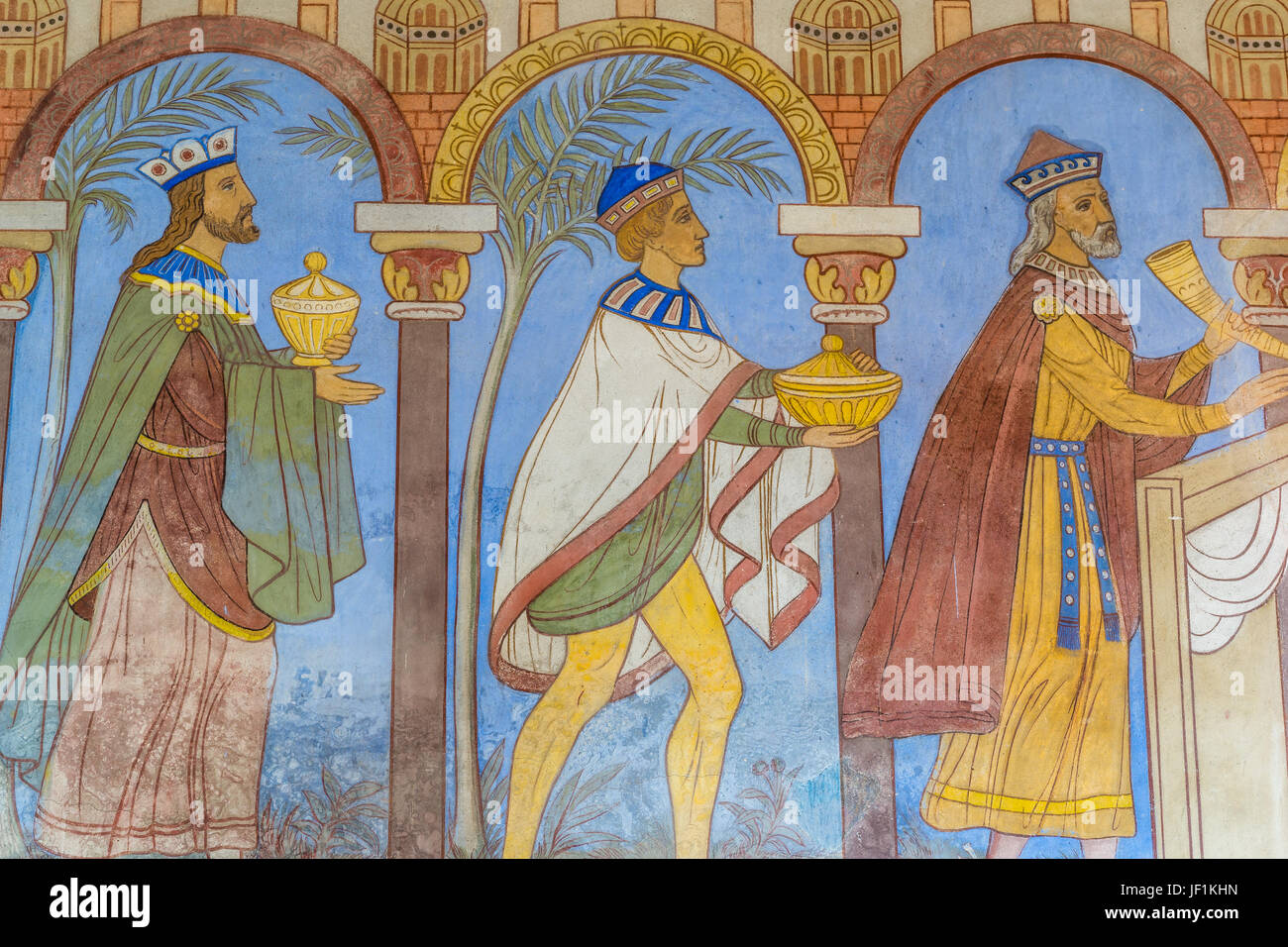 Three kings bring gifts High Resolution Stock Photography and Images ...