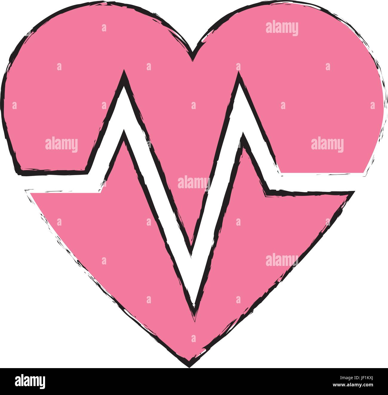 Sports heart rate Stock Vector Images - Alamy