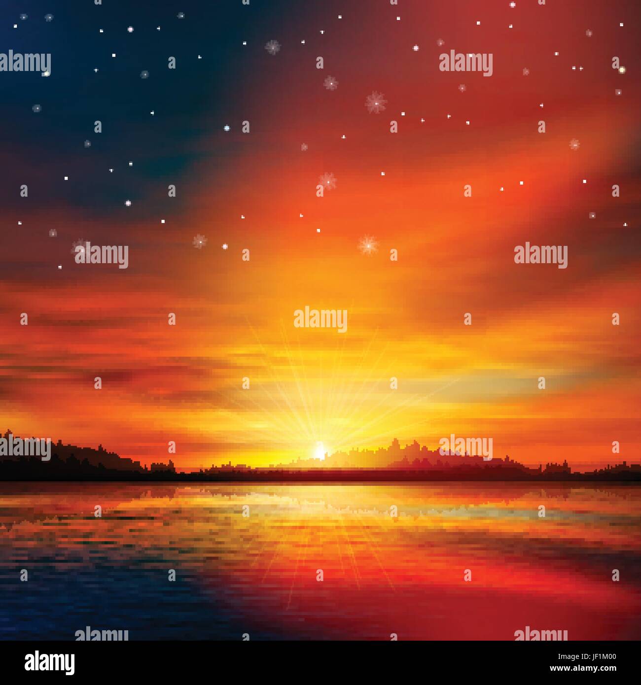 blue, colour, horizon, park, space, universe, night, nighttime, field ...