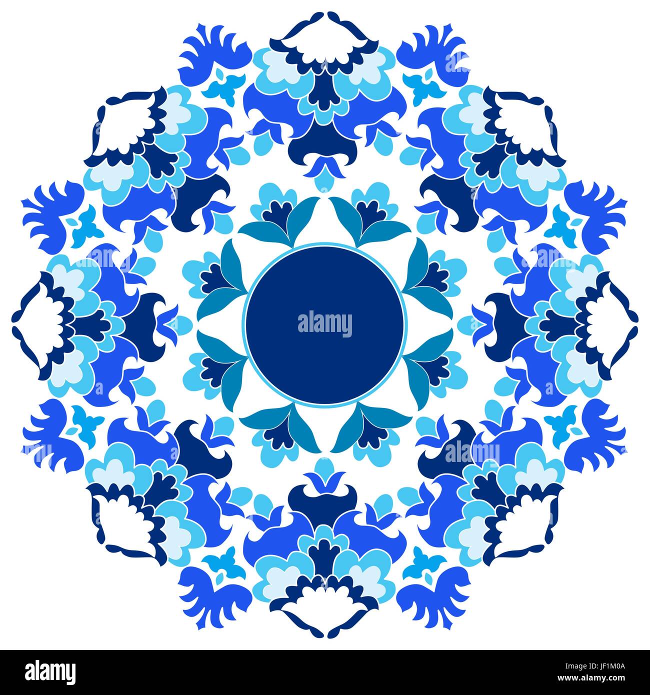 blue, antique, traditional, pattern, oriental, floral, design, blue ...