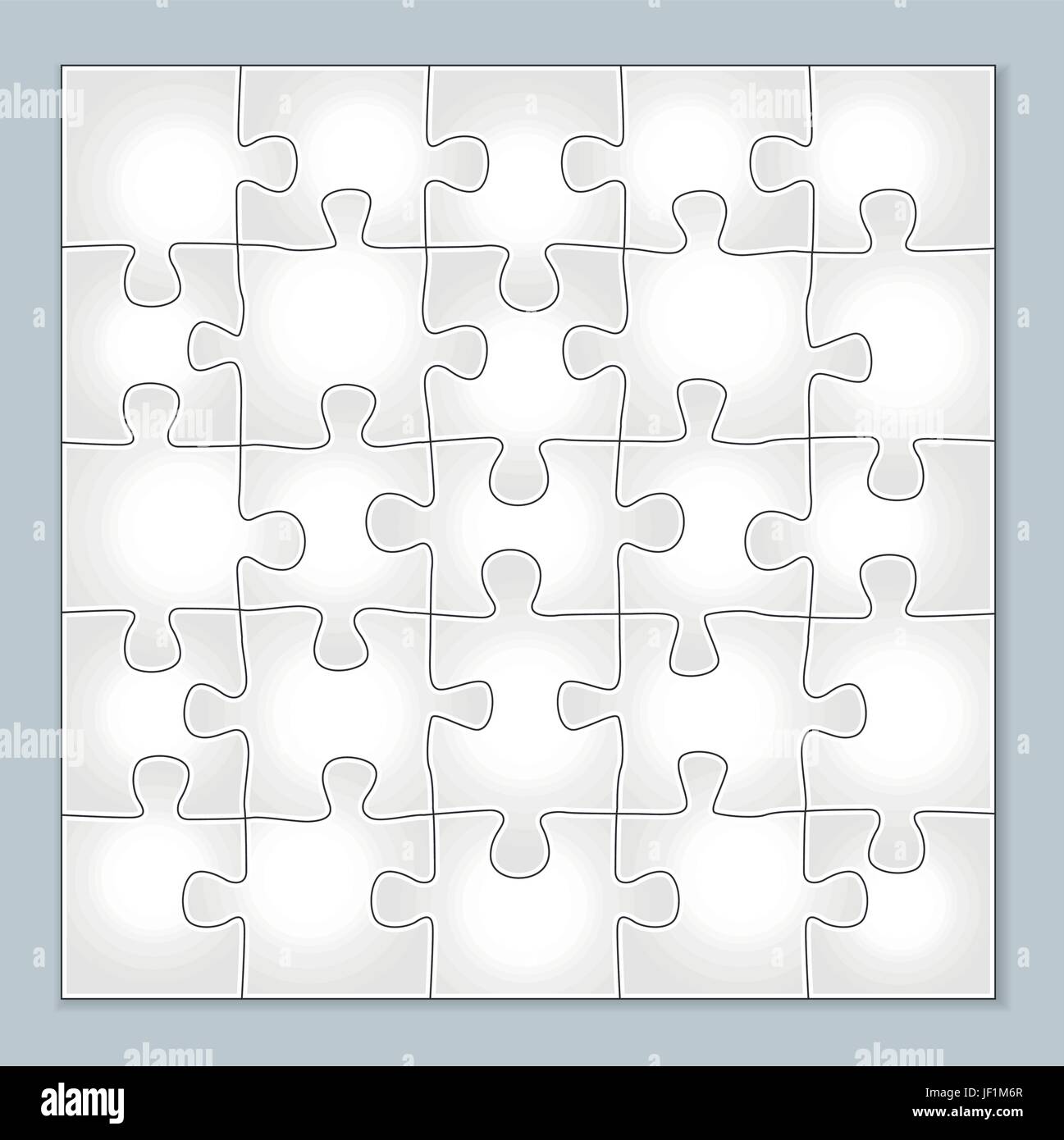 Jigsaw pieces fitting together Stock Vector Images - Alamy