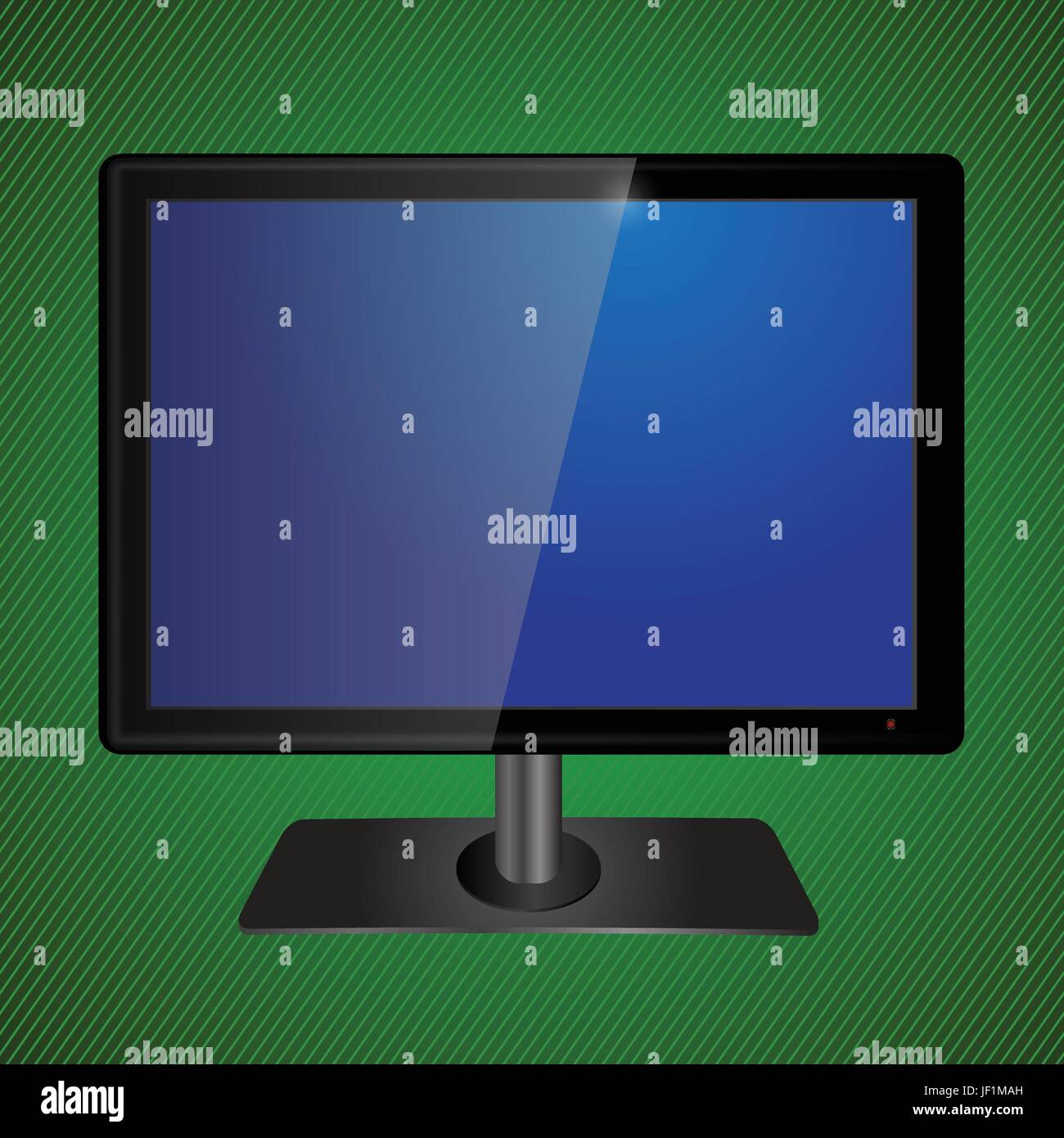 blue, PC, computers, computer, entertainment, isolated, graphic, modern ...