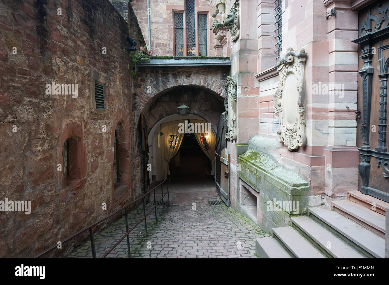 heidelberg castle interior Stock Photo - Alamy