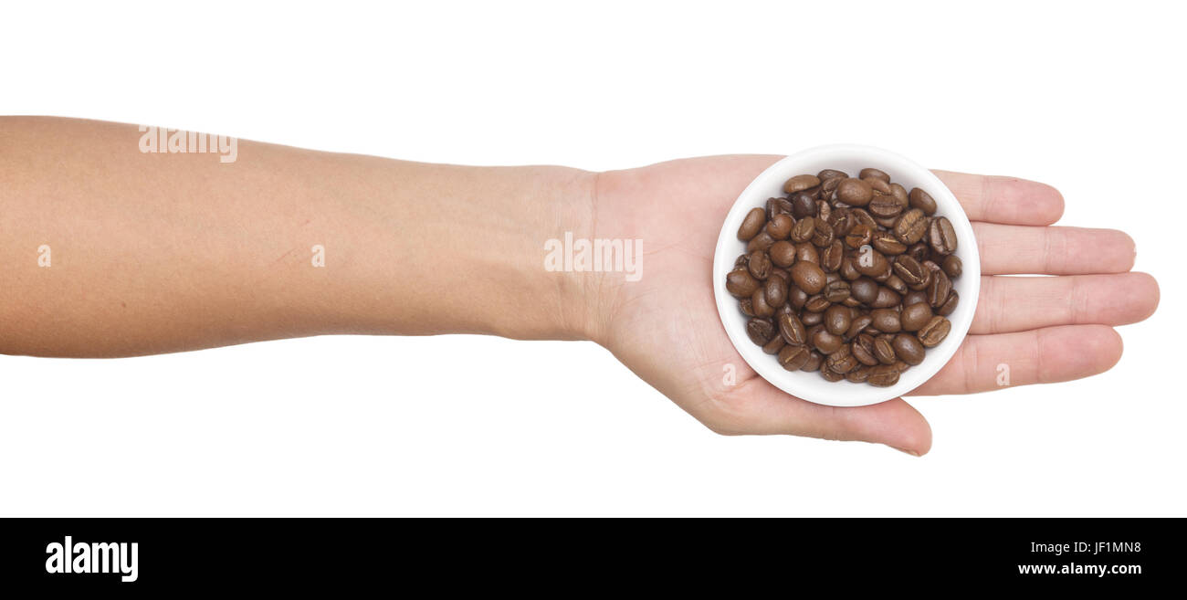 Hand on coffee hi-res stock photography and images - Alamy
