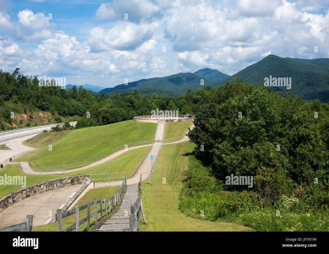 Rest area parking hi-res stock photography and images - Alamy