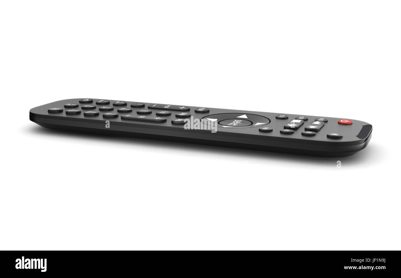 3D rendering TV Remote Stock Photo - Alamy