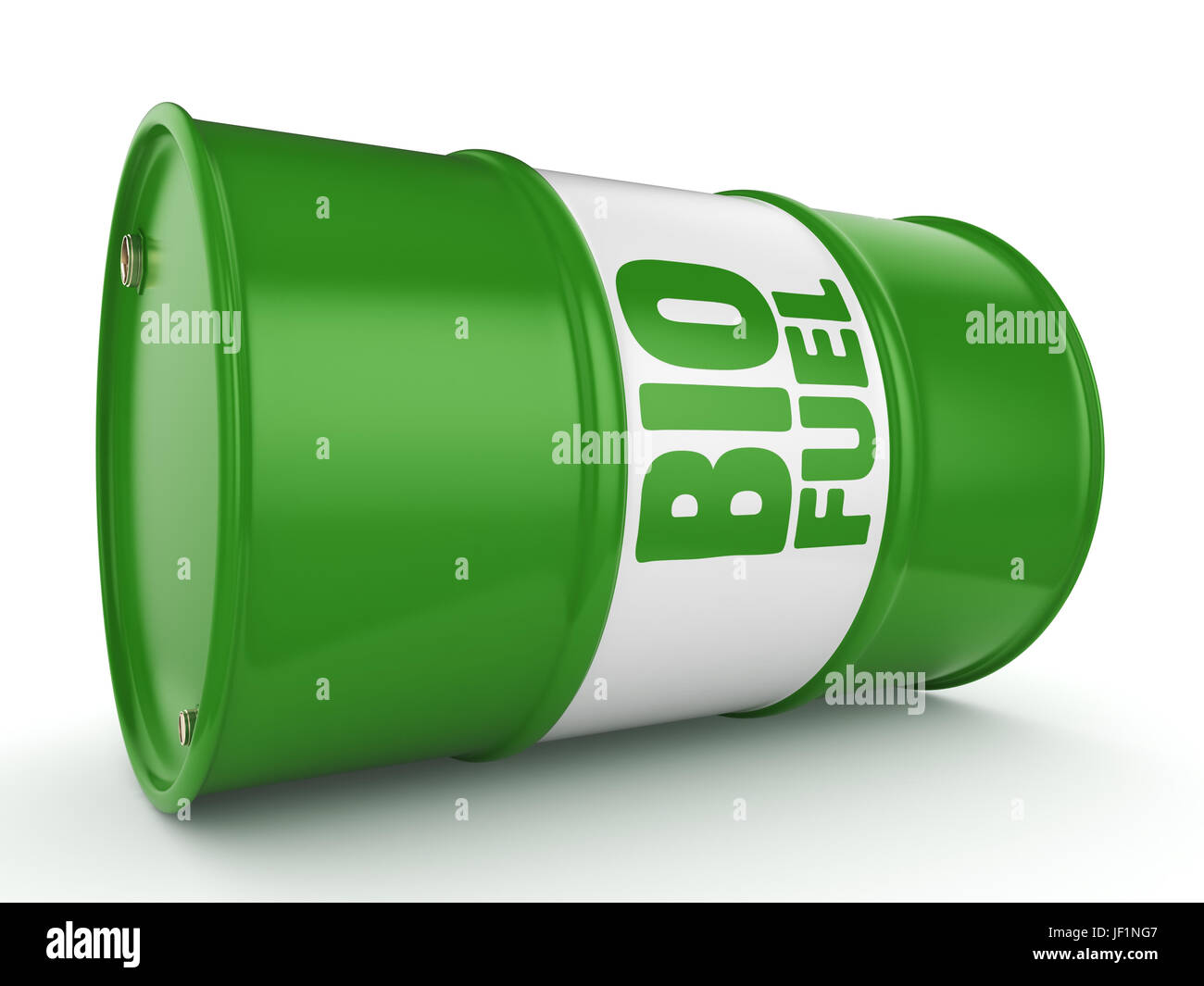 3D rendering barrel of biofuels Stock Photo - Alamy