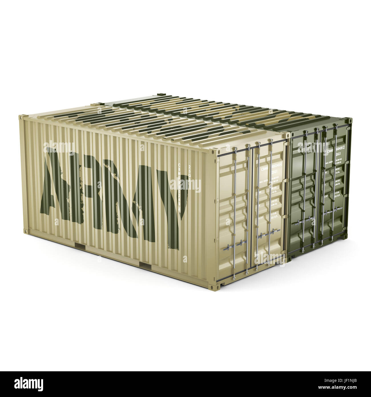 Weaponry containers Cut Out Stock Images & Pictures - Alamy