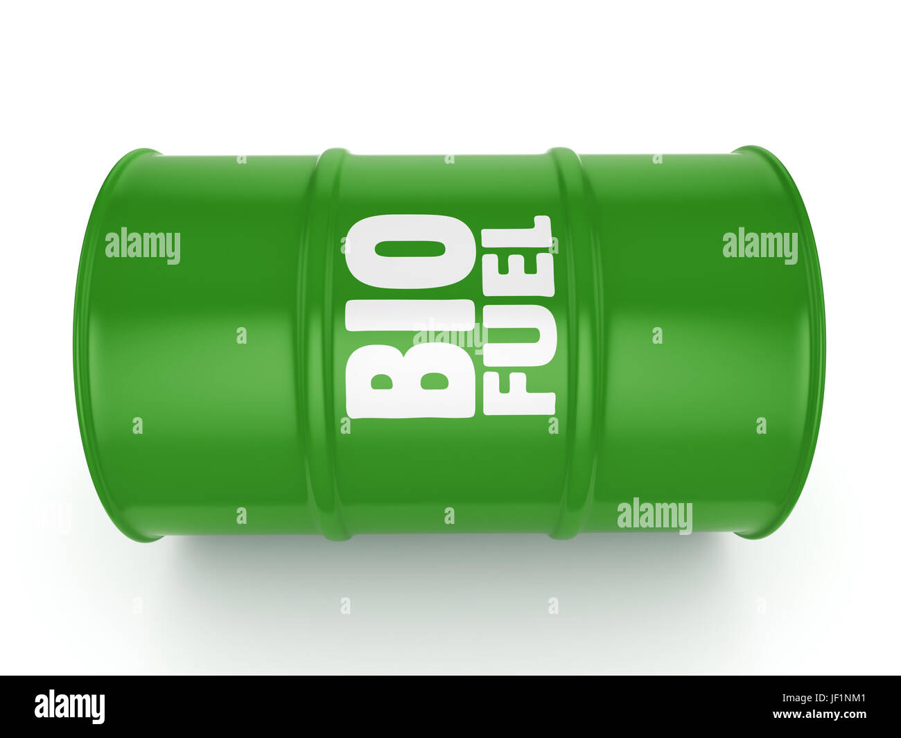 3D rendering barrel of biofuels Stock Photo - Alamy