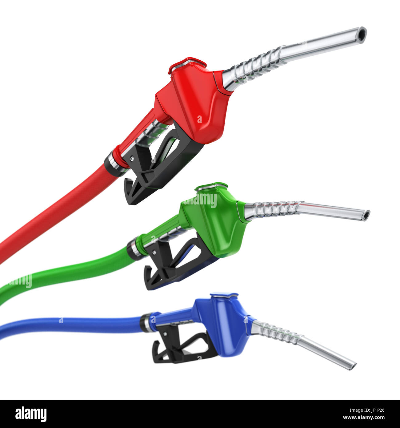 3D rendering refueling nozzle Stock Photo - Alamy