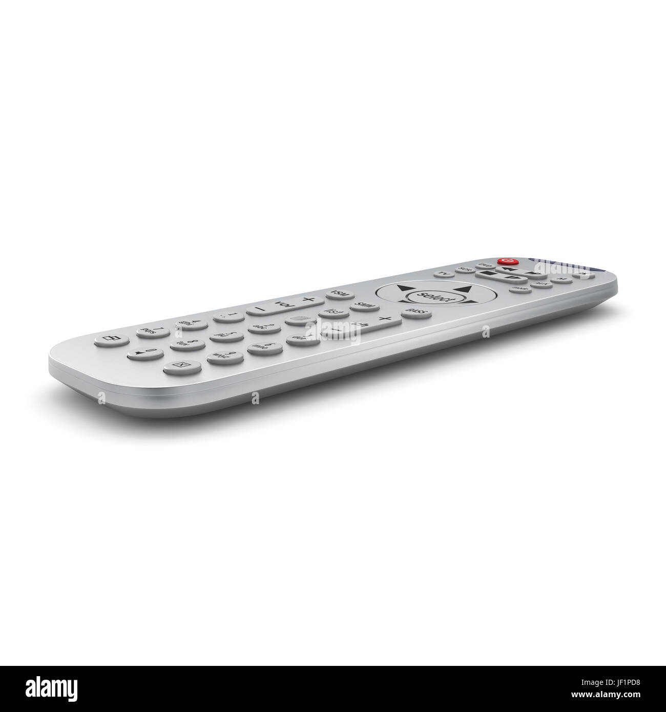 3D rendering TV Remote Stock Photo - Alamy