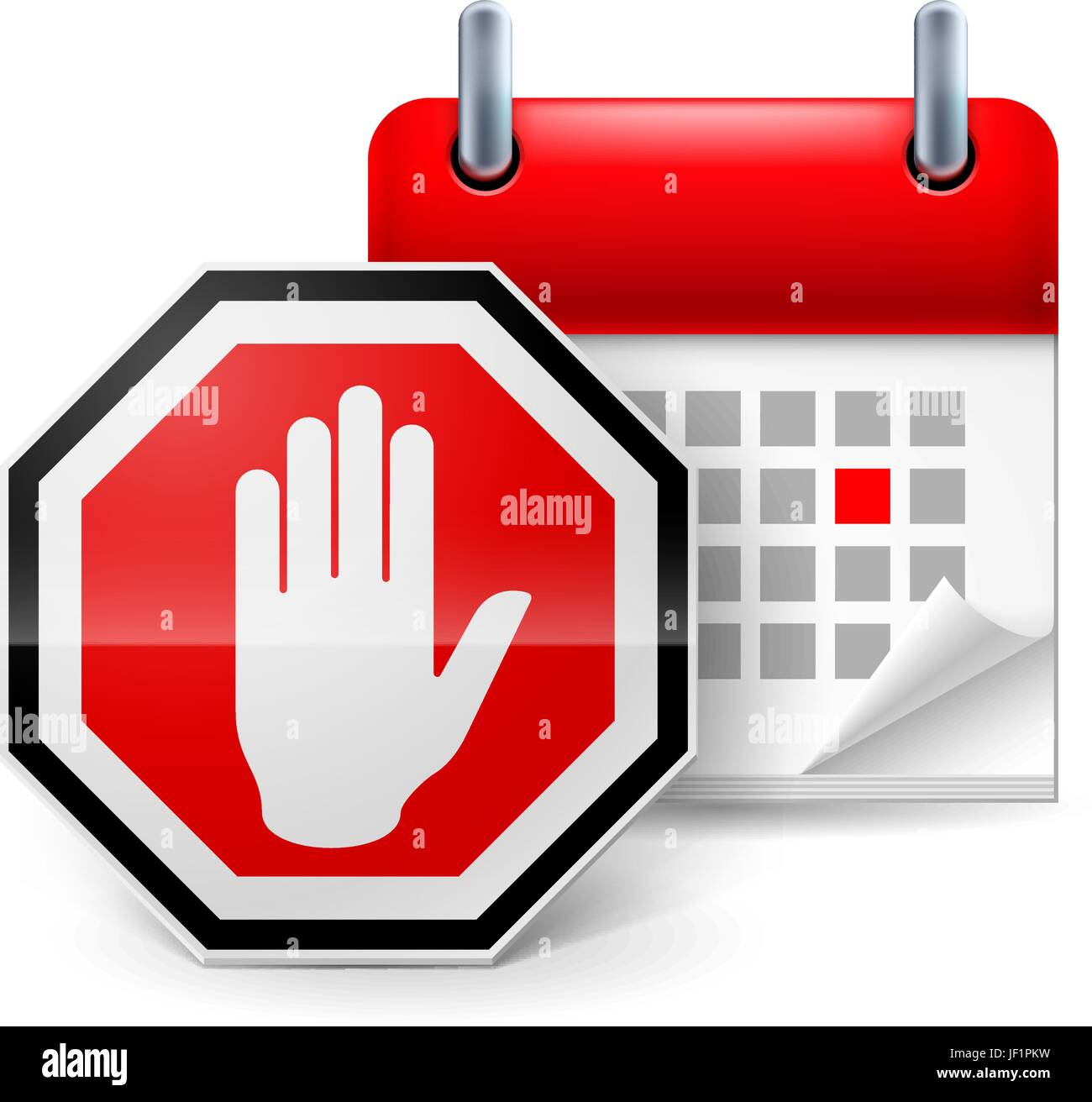 Sign signal gesture wait waiting Stock Vector Images - Alamy