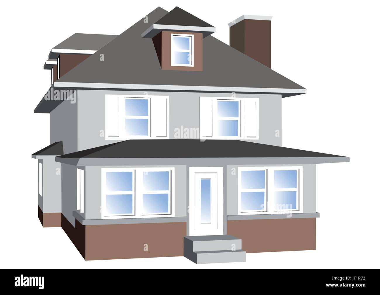 Architectural homes Stock Vector Images - Alamy