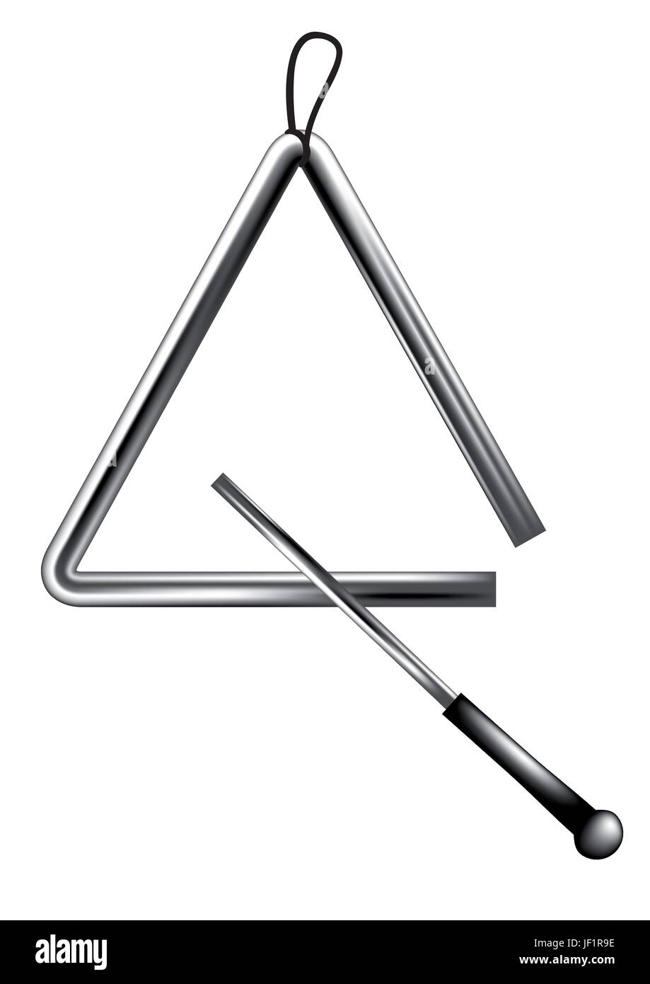 object, single, music, sound, isolated, musical, steel, metal, bright ...