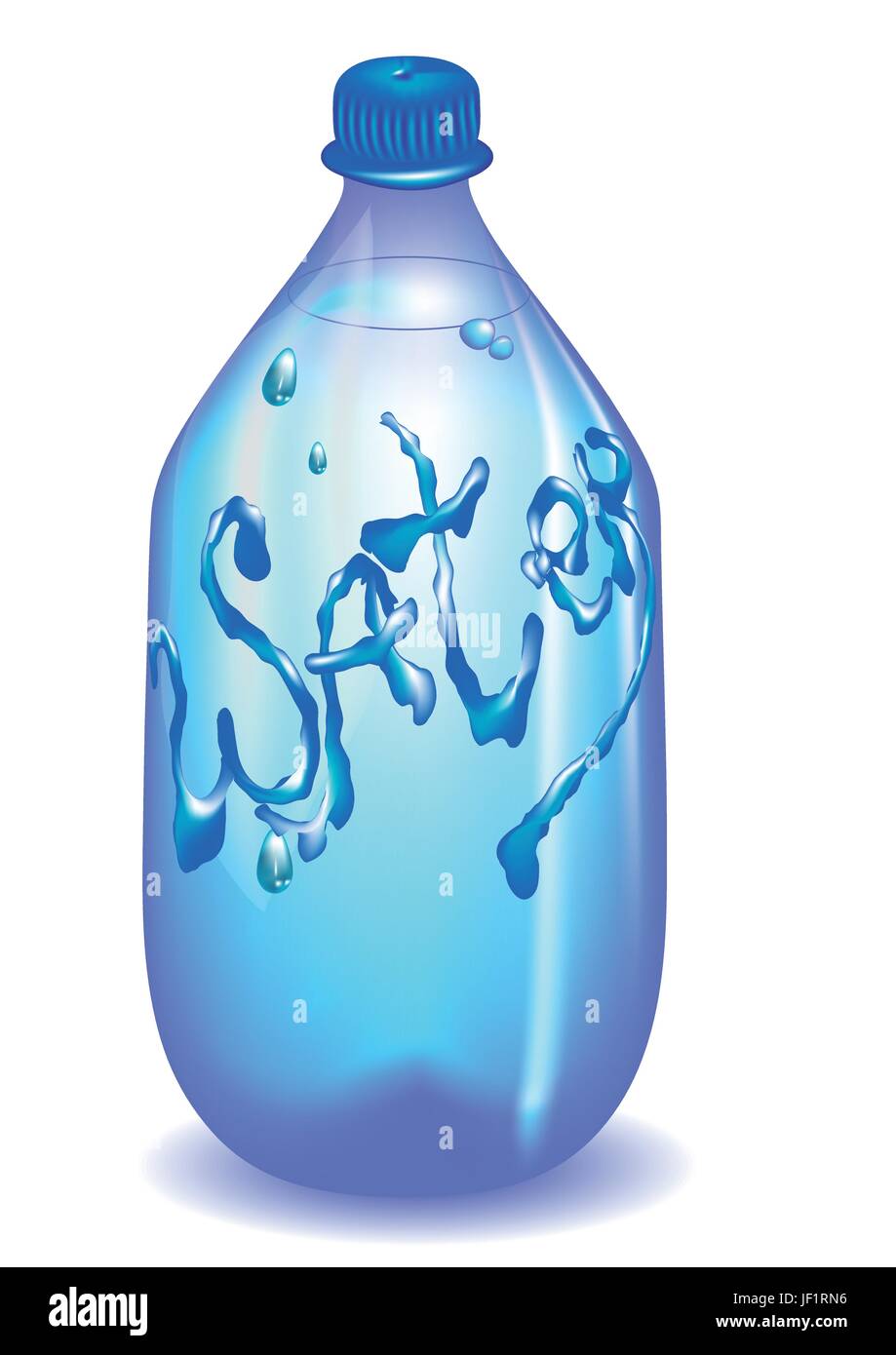 Containers of drinking water Stock Vector Images - Alamy