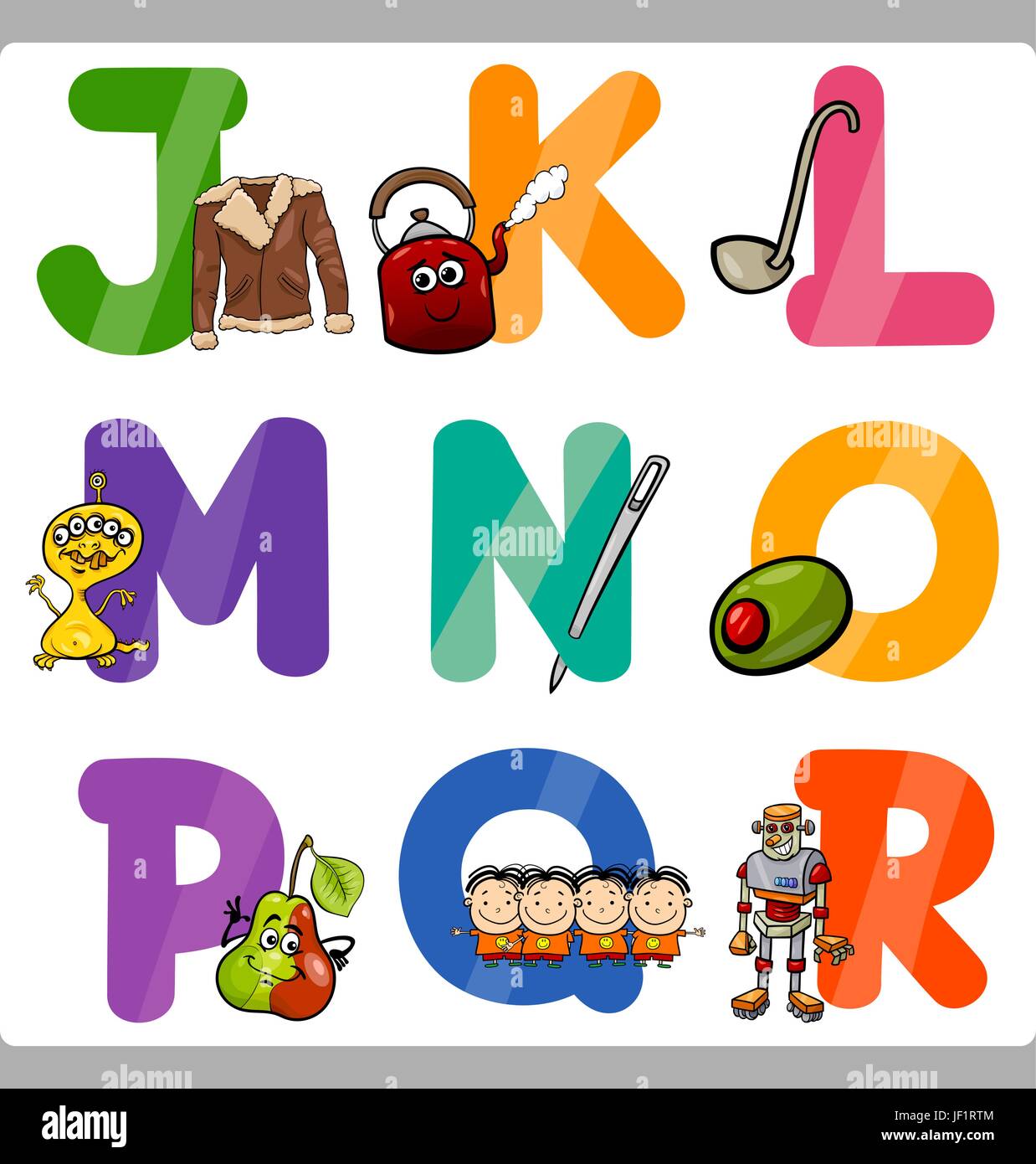 education, illustration, alphabet, cartoon, ABC, primer, school ...