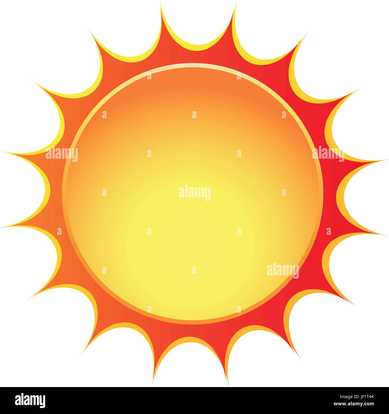 Sunshine weather summer picture Stock Vector Images - Alamy