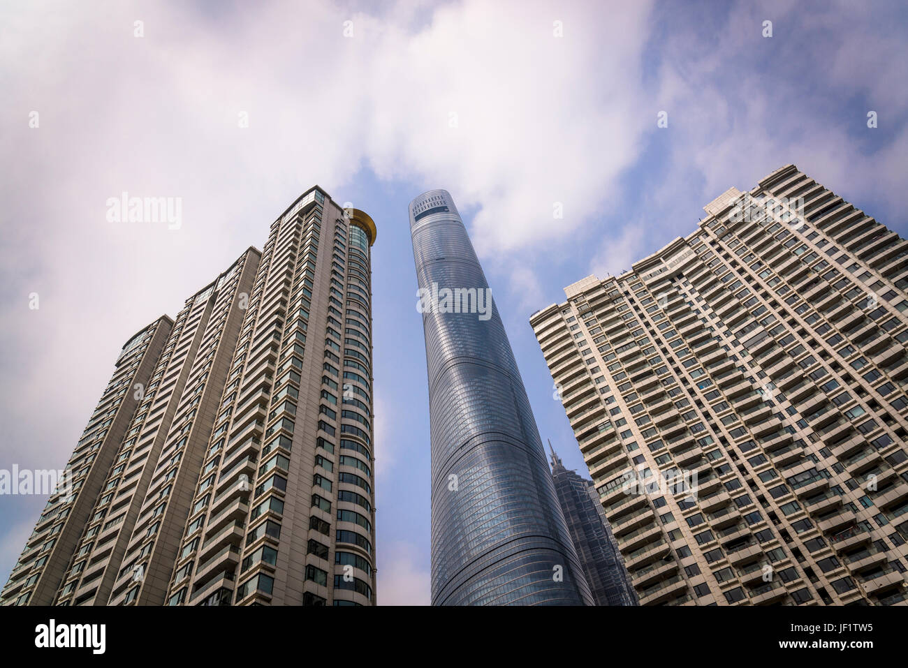 Shanghai Tower, the world's tallest building, a skyscraper located in ...