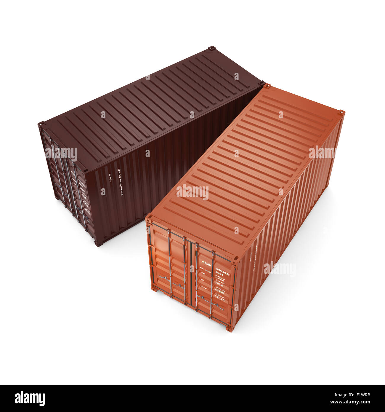 Containers shipping Cut Out Stock Images & Pictures - Alamy