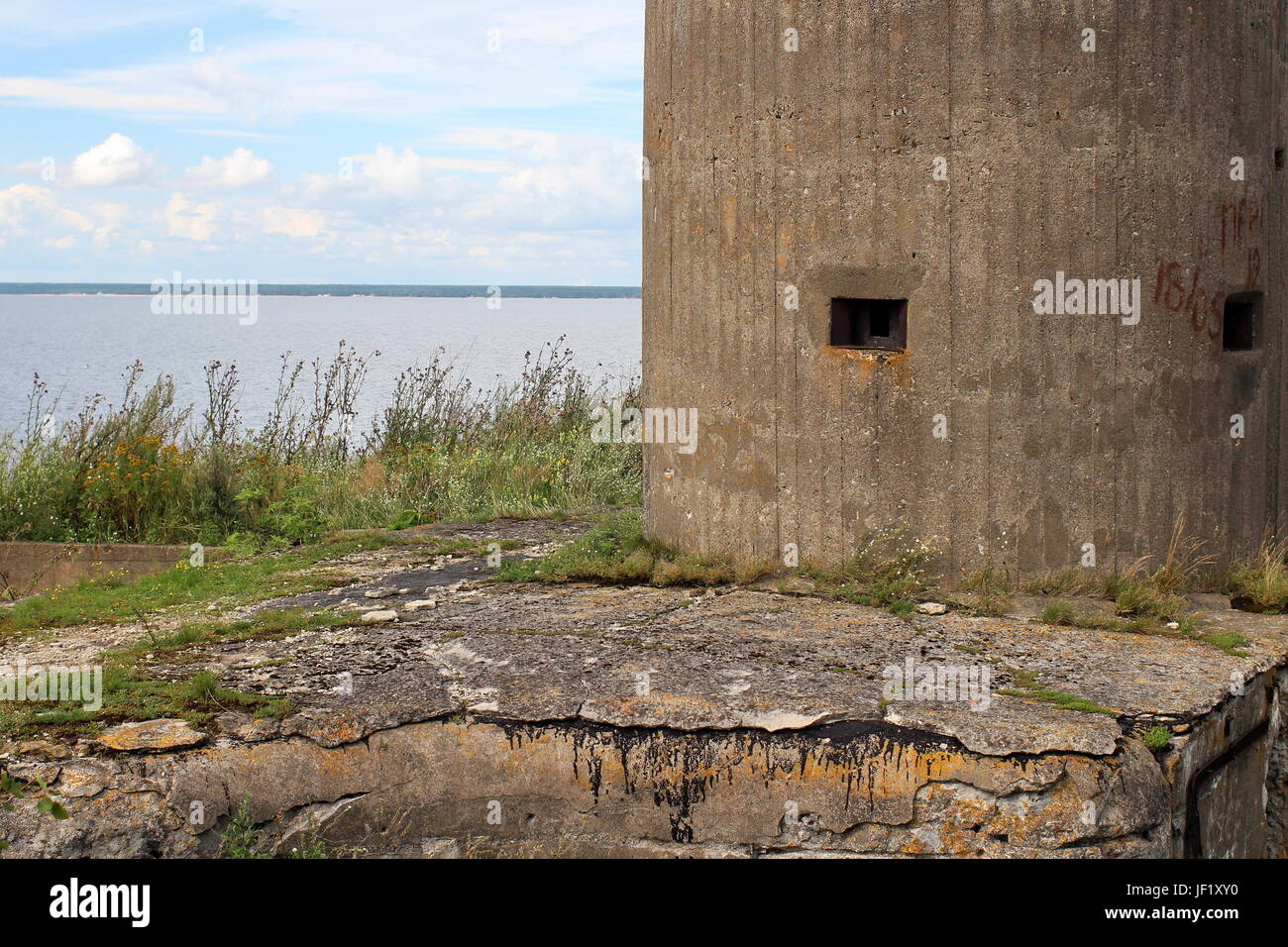 gun turret sea fort Stock Photo - Alamy