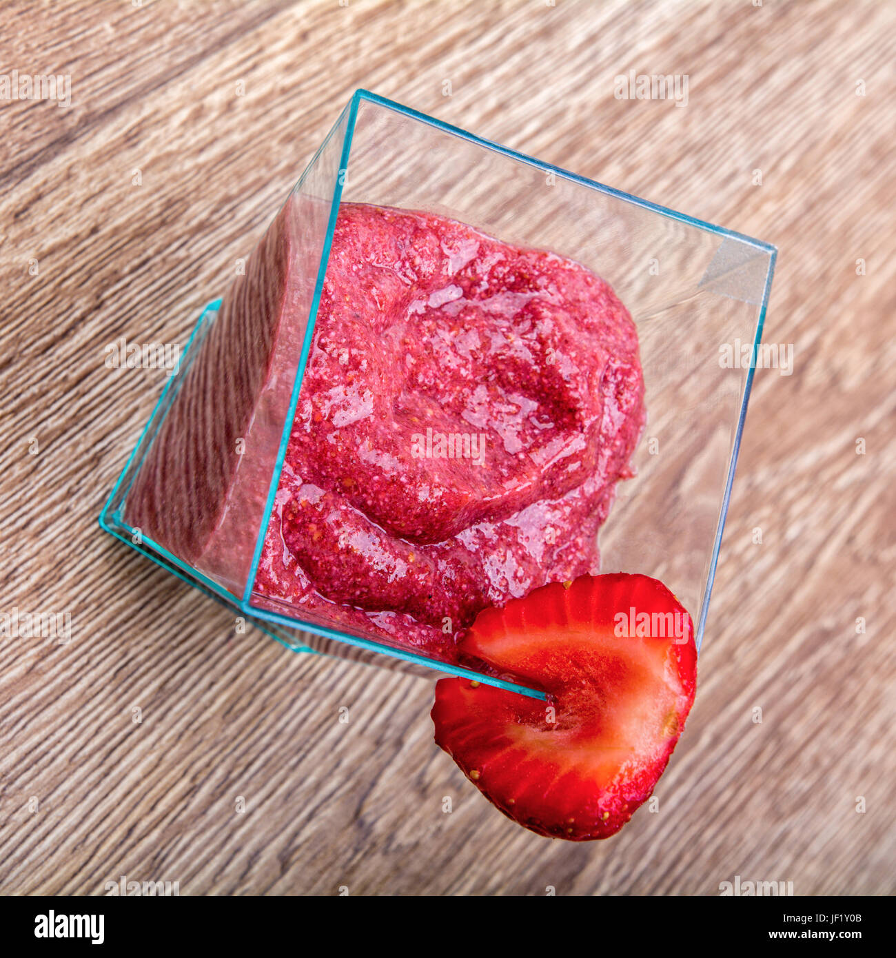 Strawberry puree hi-res stock photography and images - Alamy