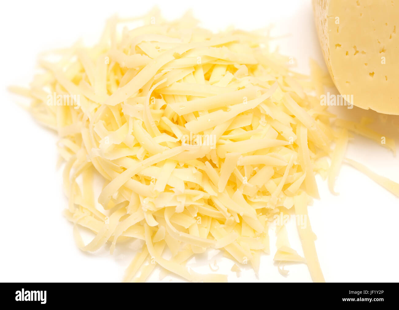 grated cheese isolated Stock Photo - Alamy