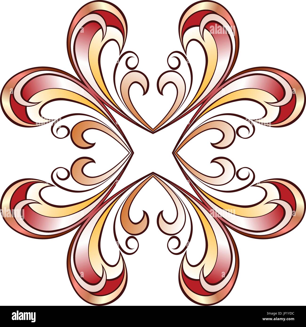 Cross with rose emblem hi-res stock photography and images - Alamy