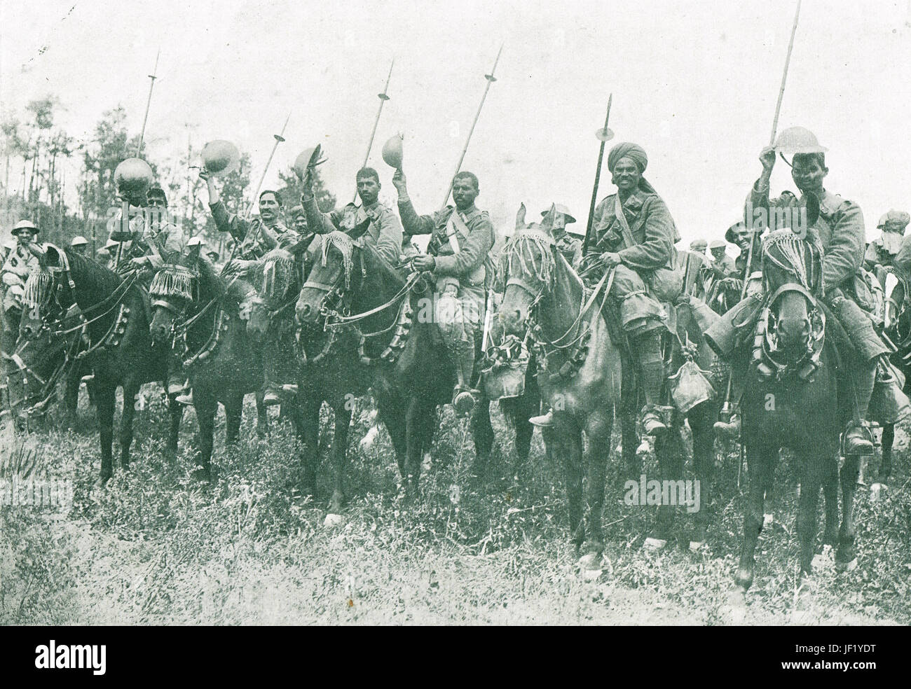 Indian Cavalry, Battle of the Somme 1916 Stock Photo - Alamy