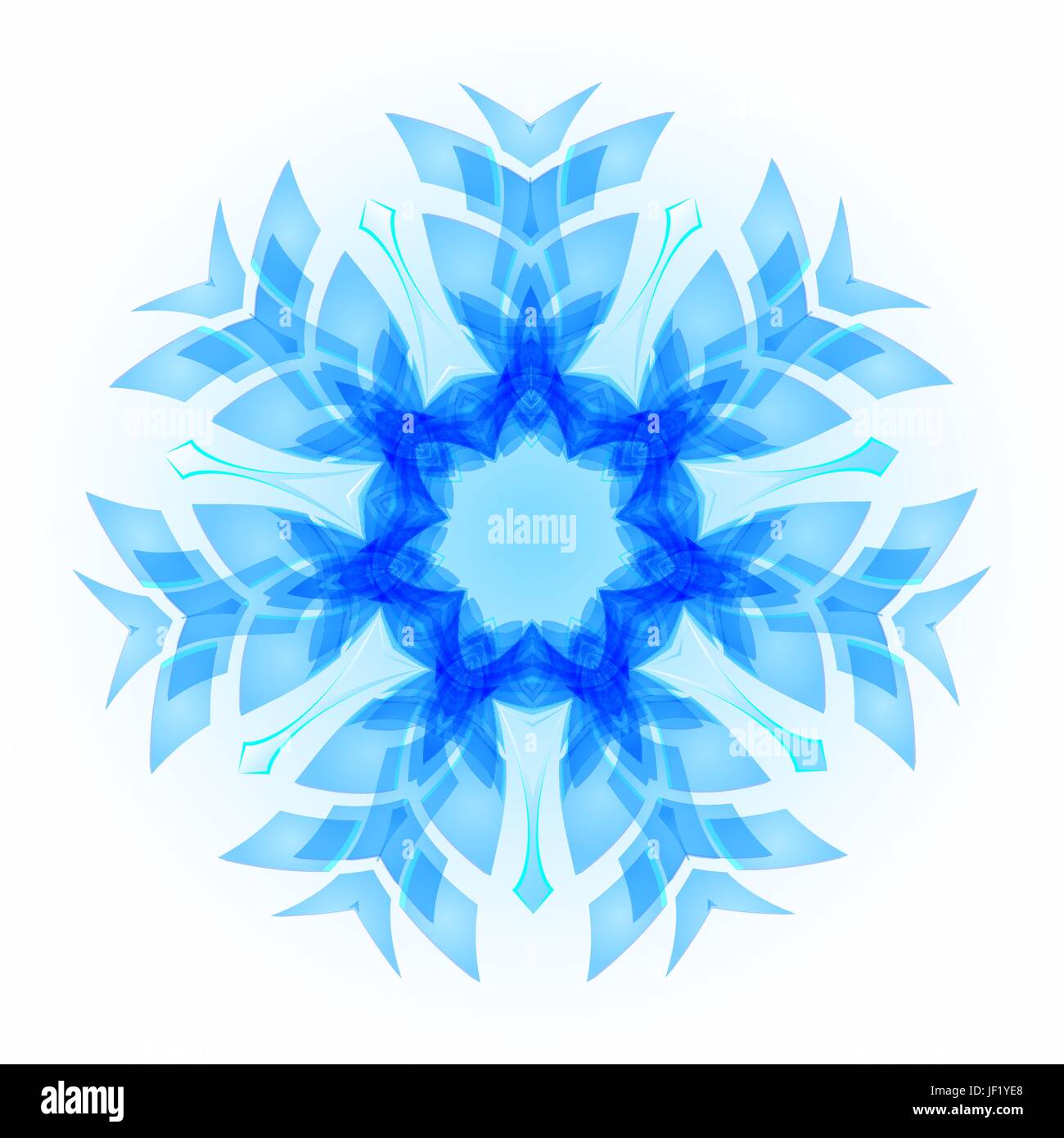 blue, objects, space, winter, graphic, reflection, frost, cold, catarrh ...