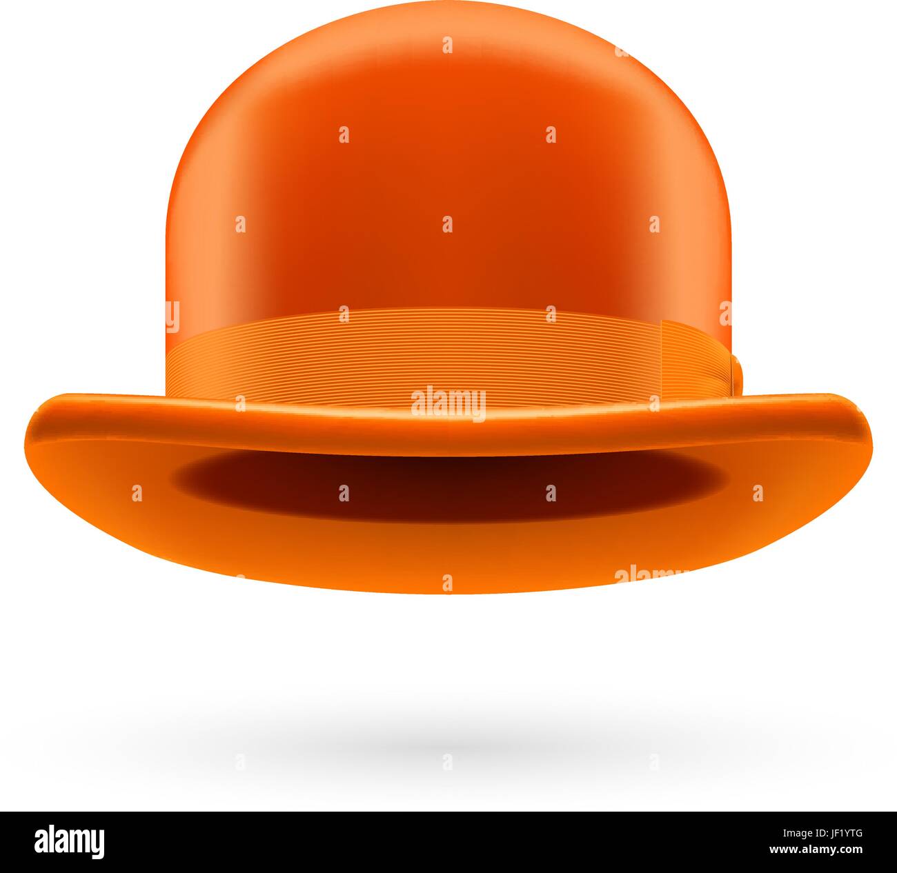 Bowler hat illustration hi-res stock photography and images - Alamy