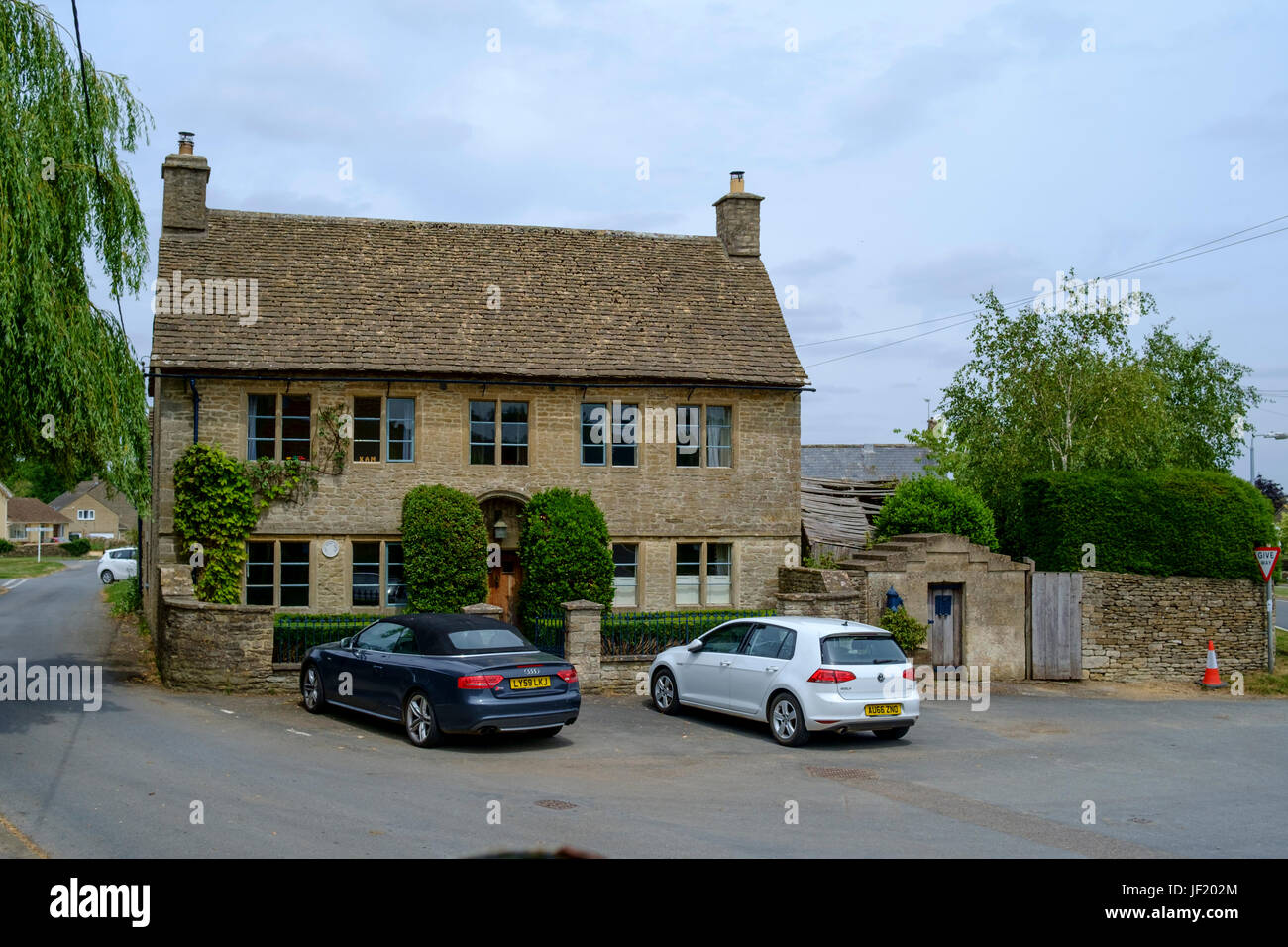 Luckington a small village in Wiltshire england UK Stock Photo - Alamy