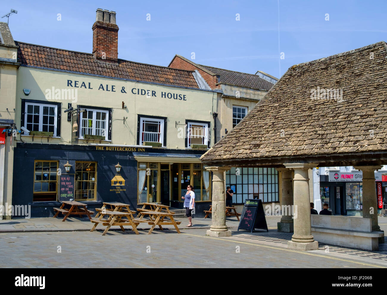 Chippenham a small town in Wiltshire england UK Stock Photo - Alamy