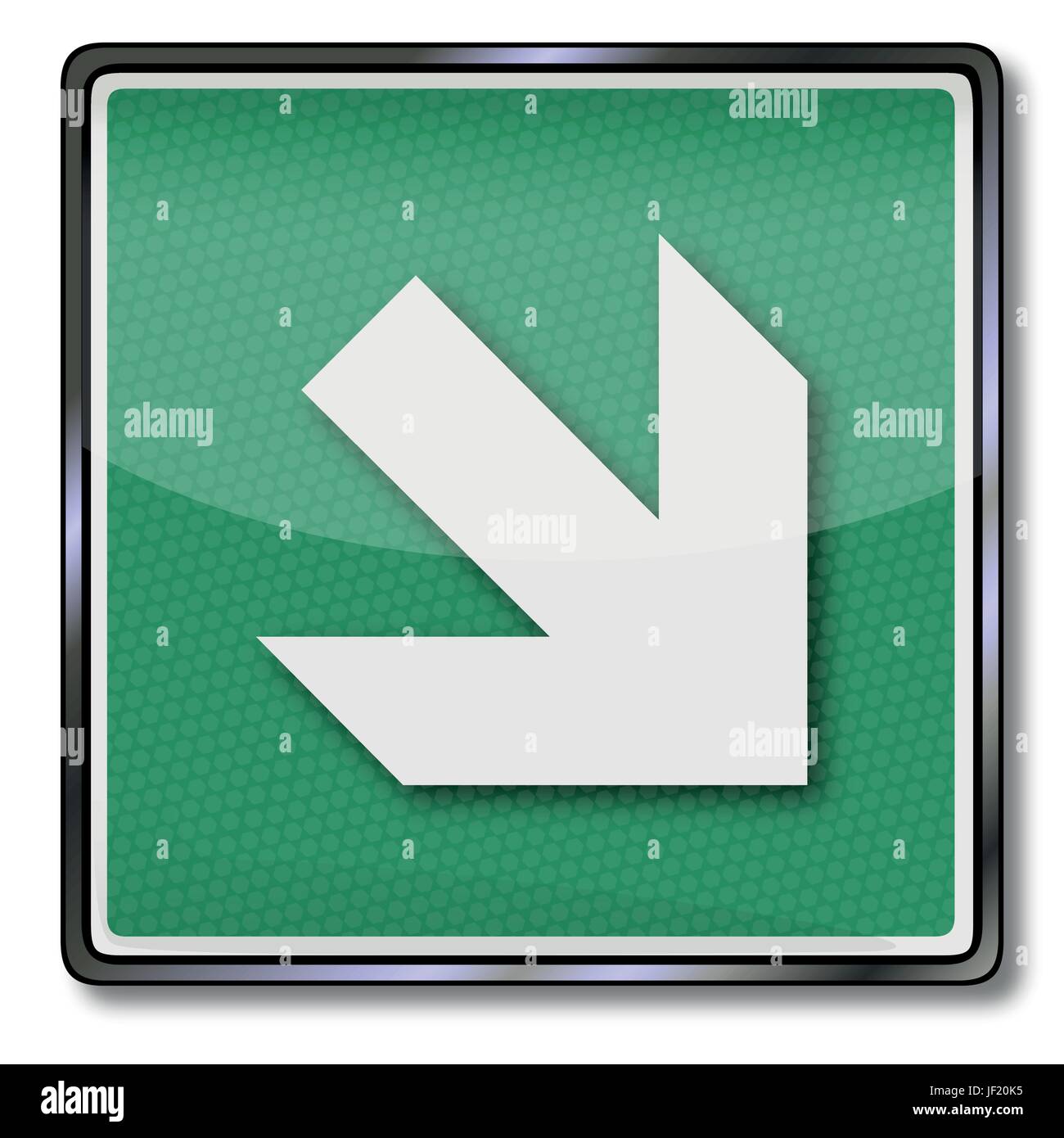 exit sign suffix right arrow below Stock Vector Image & Art - Alamy