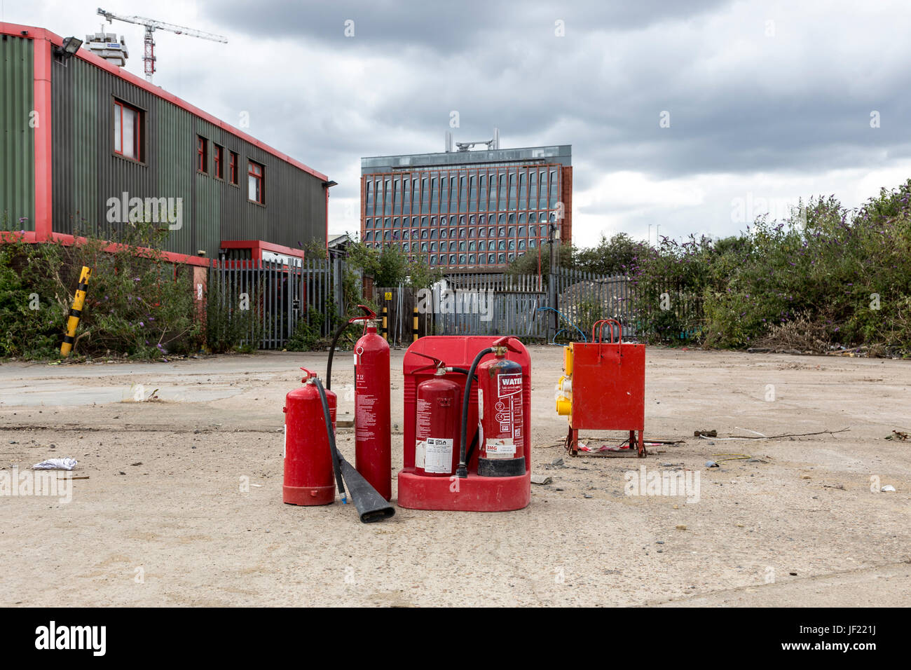 Industrial area of london hi-res stock photography and images - Alamy