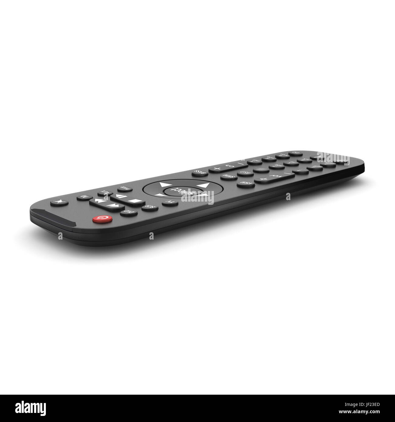 3D rendering TV Remote Stock Photo - Alamy