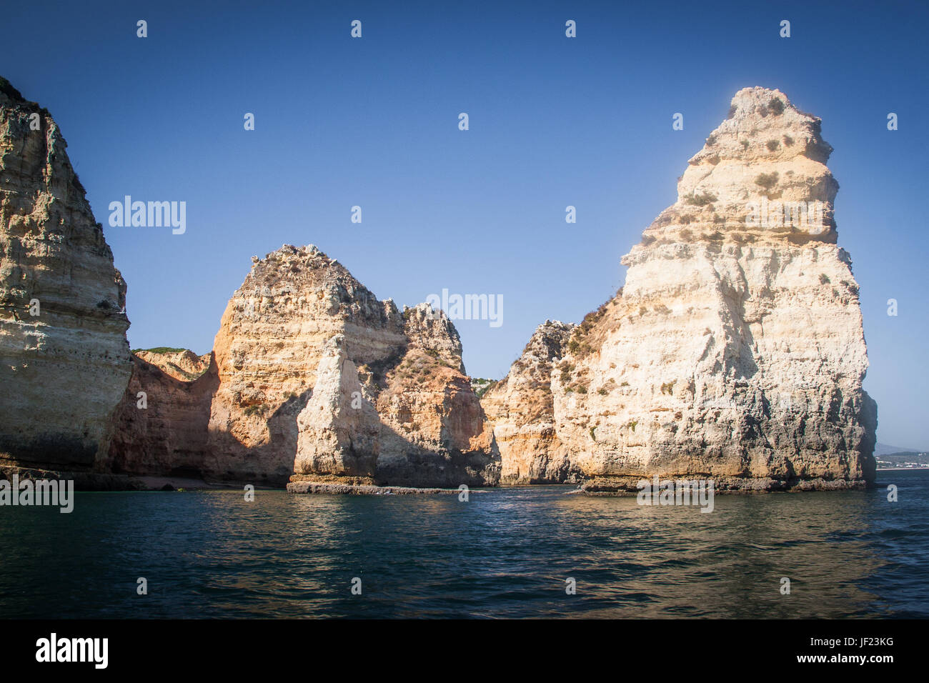 A beautiful view of cliffs in southern Portugal Stock Photo - Alamy