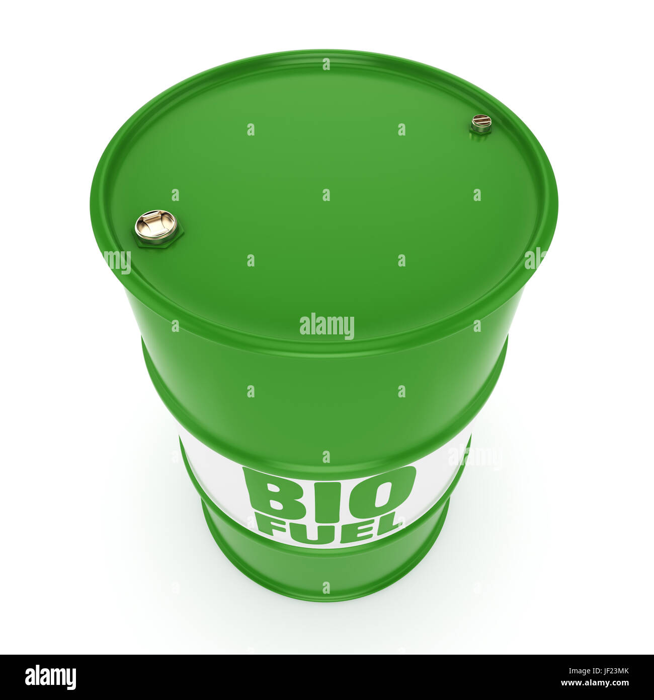 3D rendering barrel of biofuels Stock Photo - Alamy